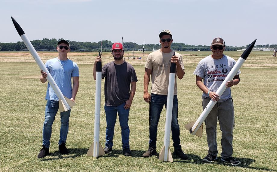 UNCP Rocket Team soars at First Nations Launch Rocket Competition ...