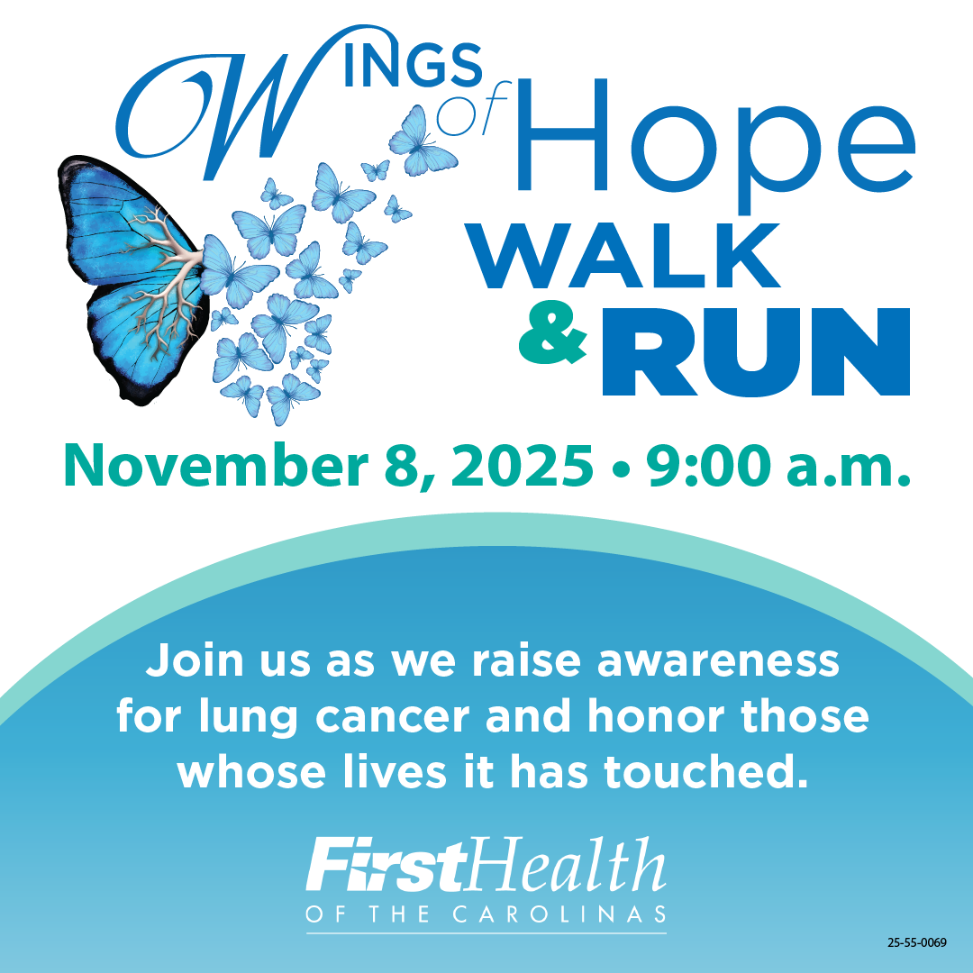 FirstHealth hosts inaugural Wings of Hope Walk & Run fundraiser ...